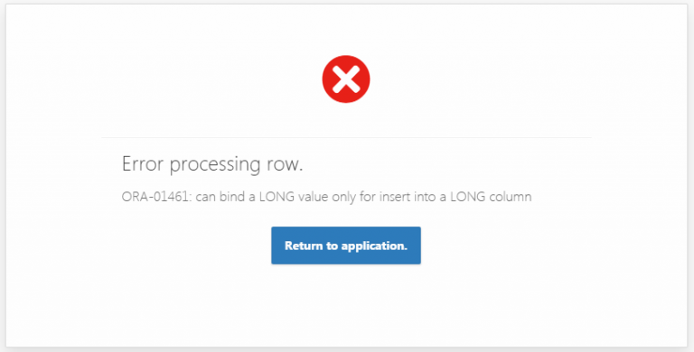 APEX 5: ORA-01461 beim Speichern Authorization Scheme – Oracle APEX – Erfahrungen – Tipps und Tricks